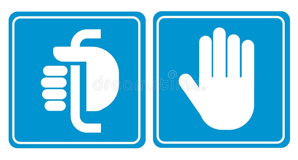 Pull Slide Door Sign Stock Illustrations – 57 Pull Slide Door Sign ...