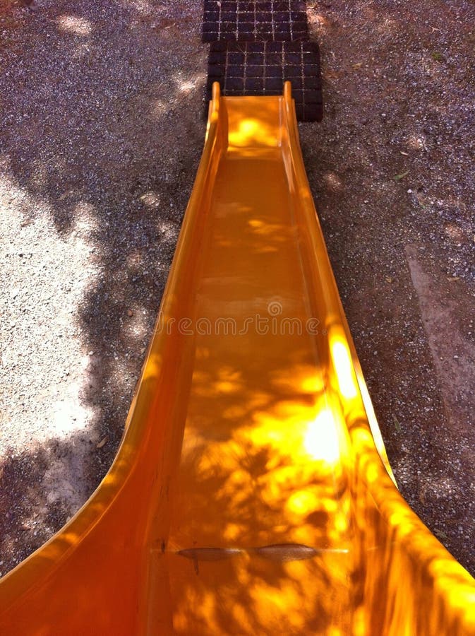 Playground Slide stock photo. Image of rotondo, parco - 44989120