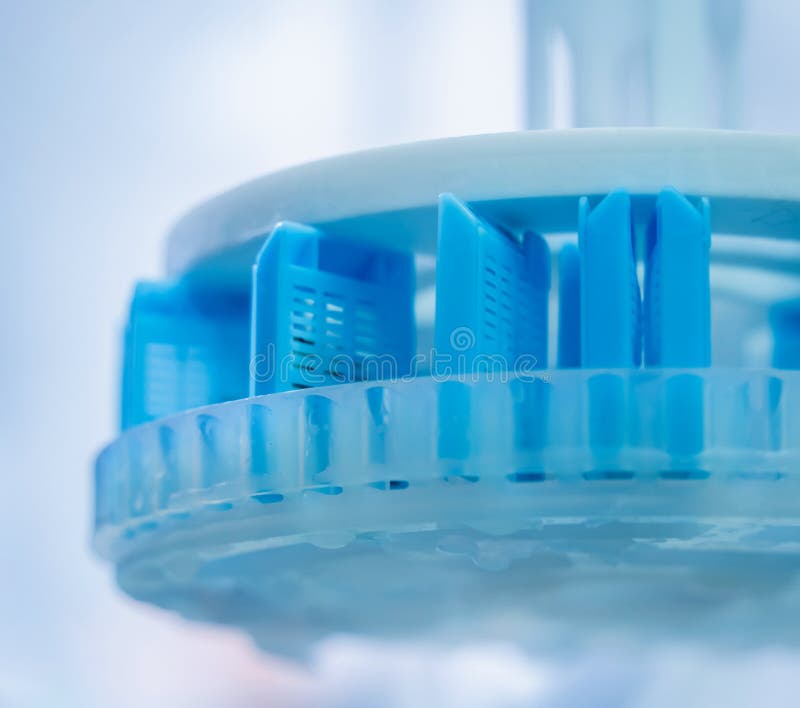 Slider Container of Microwave Hybrid Tissue Processor Stock Image ...