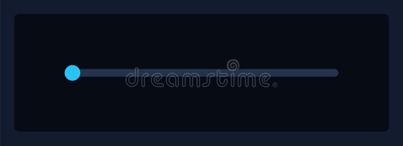 Slider With Minimum Level Ui Element Template Stock Vector 7560