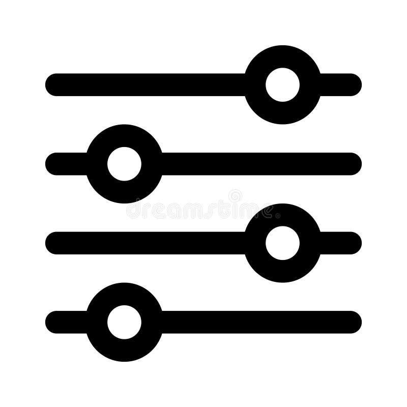Toggle Icon for Web User Interface Design Stock Vector - Illustration ...