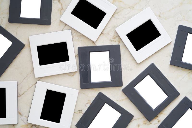 3 slides,picture frames stock photo. Image of background - 13225304
