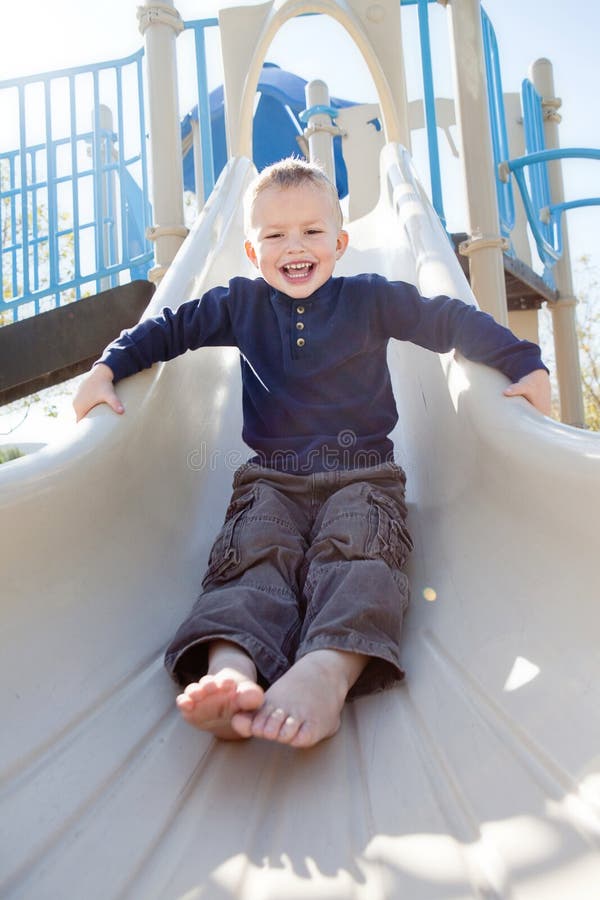 Sliding stock image. Image of fast, child, sunshine, smiling - 22233723