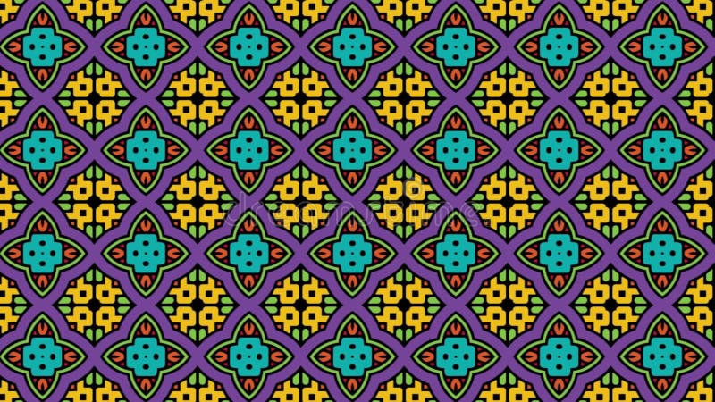 Sliding Digital Paper Layout of Haphazard Multicolored Pattern ...