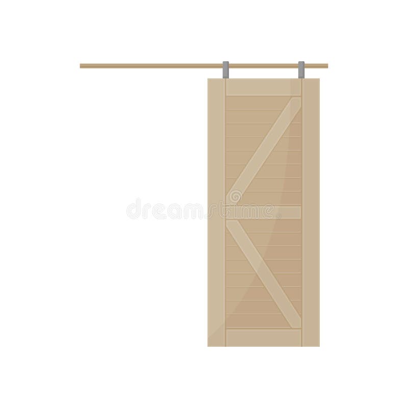 Door, Sliding Doors. Top View. Vector Illustration. Stock Vector ...