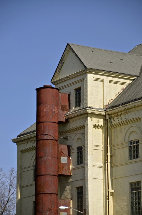 Sliding fire escape stock photo. Image of slide, building - 70760474