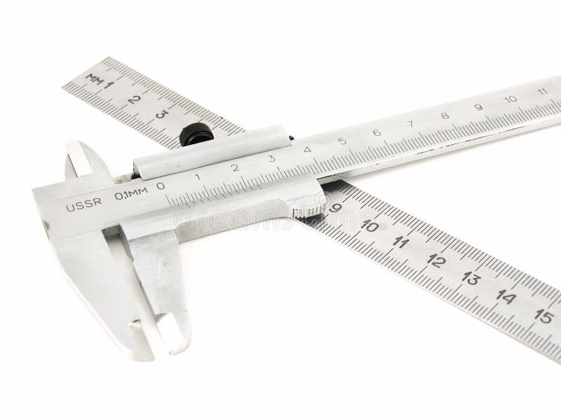 Sliding and ruler stock photo. Image of gauge, sliding - 11529838