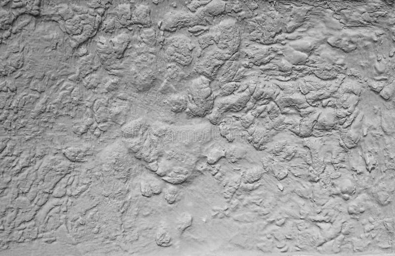 Sliding Stone Plaster in the Image of a Lifeless Cold Desert in the ...