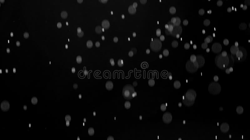 Slight Drop of White Particles Stock Video - Video of glowing, chaos ...