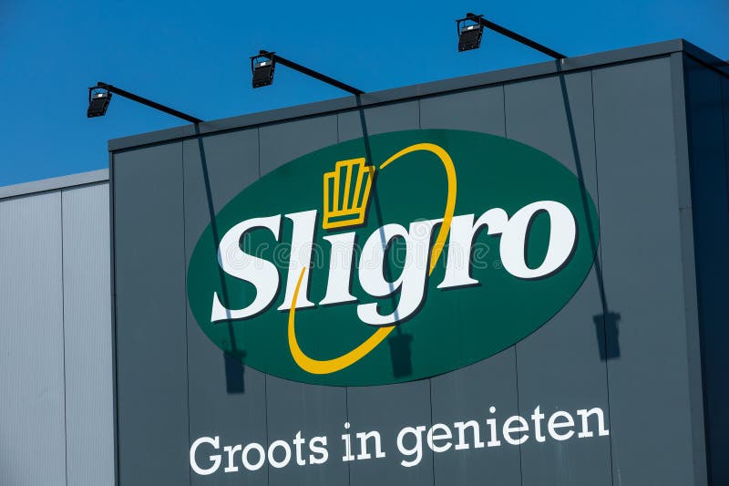 Sligro Logo Sign. Sligro Encompasses Food Retail and Foodservice ...