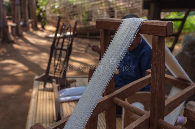 Slik Weaving Tool stock photo. Image of local, traditional - 55975392