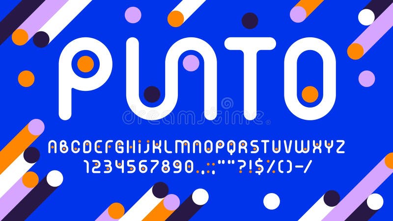 Slim Case Font, Creative Link Type Vector Alphabet Stock Vector ...