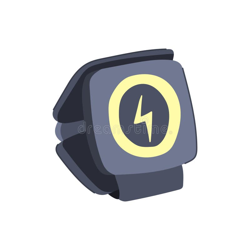 Slim Charging Pad Wireless Cartoon Vector Illustration Stock ...