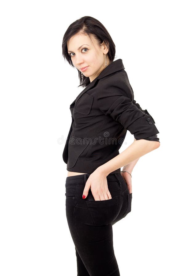 Slim gorgeous young girl stock photo. Image of attractive - 30422780