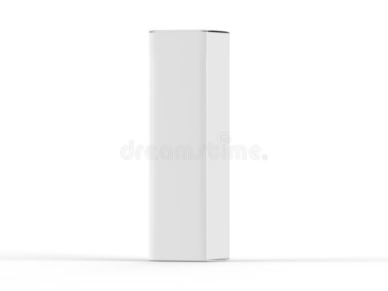 Slim Paper Box for Branding and Mockup Stock Photo - Image of vertical ...