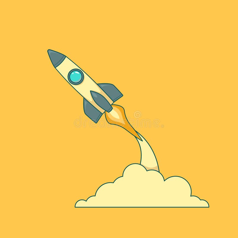 Cartoon Rocket Launch Stock Illustrations – 29,301 Cartoon Rocket ...