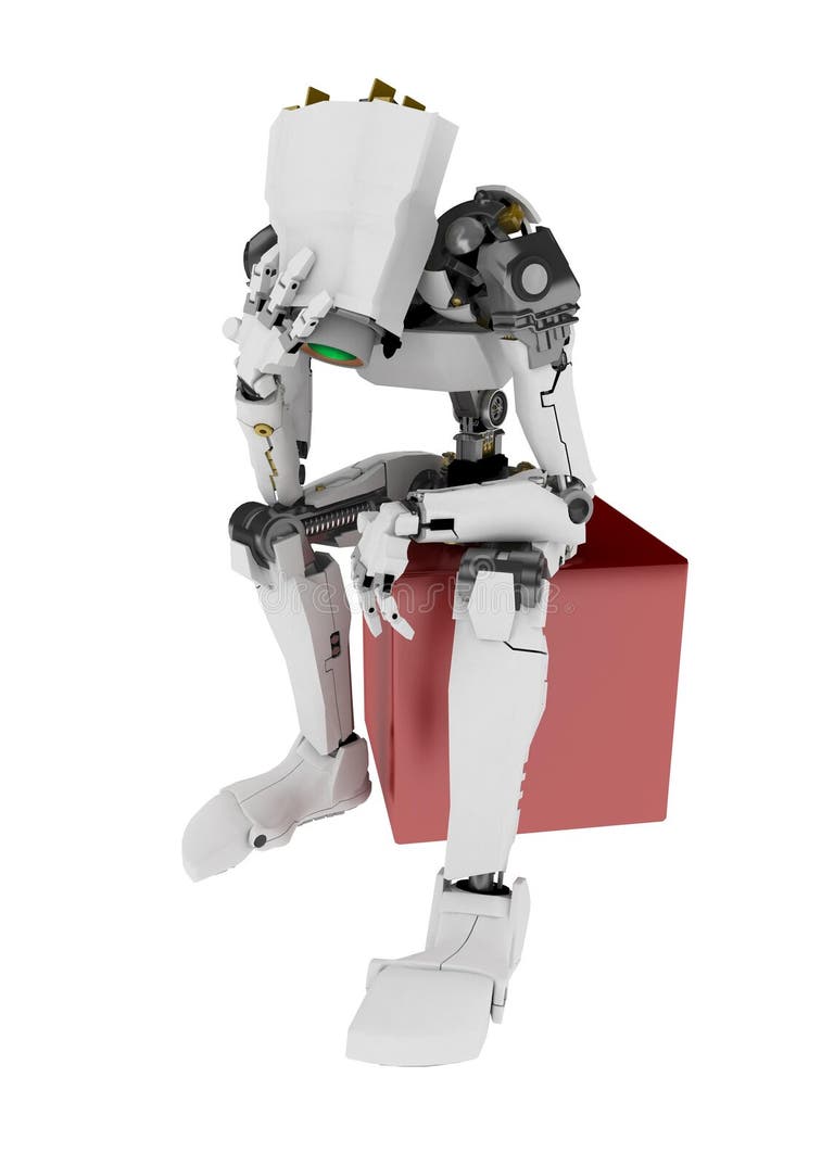 Robot Tired Stock Illustrations – 583 Robot Tired Stock Illustrations ...