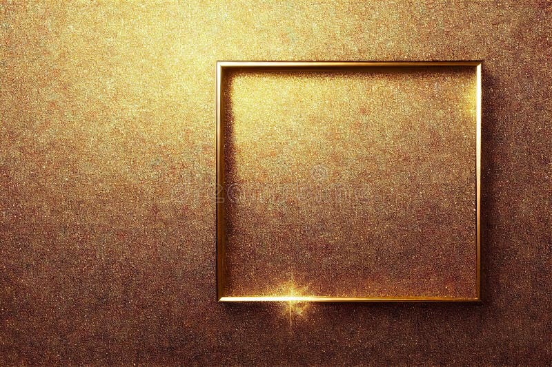 Slim Shiny Picture Frame Mockup for Photos and Posters. Stock ...