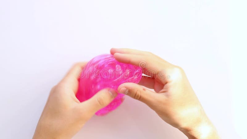 Slime ASMR. Satisfying and Relaxing Slime Video Stock Video - Video of ...