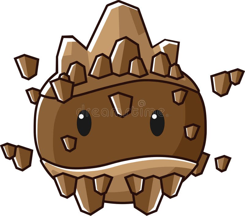 Cool and Cute Little Slime Character Stock Vector - Illustration of ...