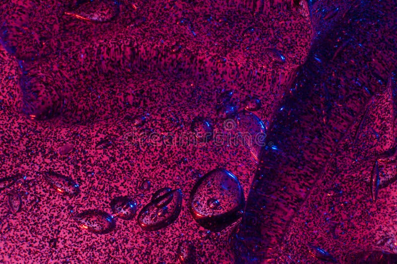 Slime with Glittering Multicolor Particles Stock Image - Image of dust ...