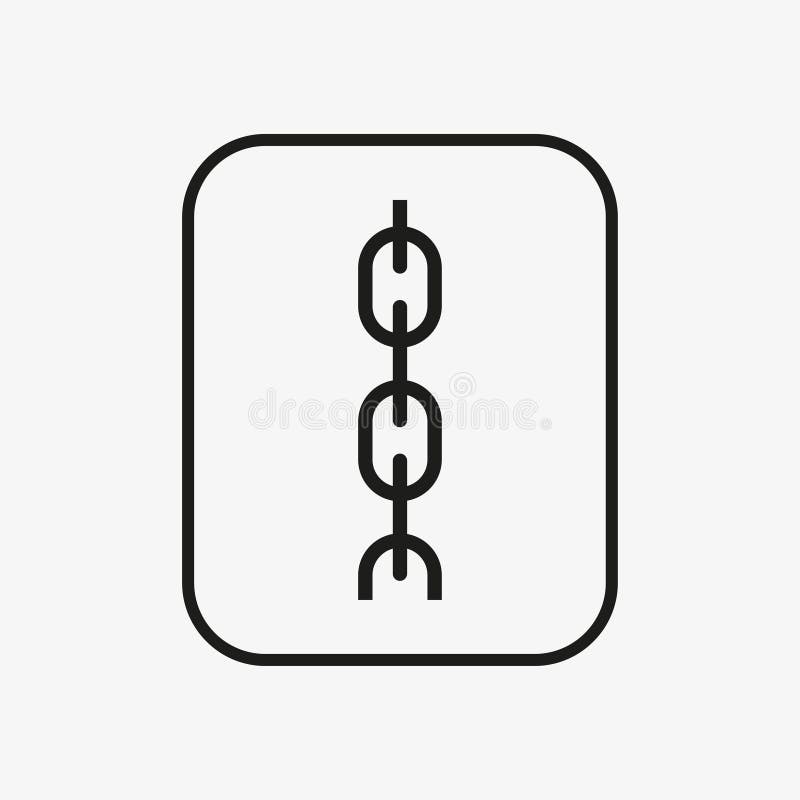 Sling Hier, Symbol Vector-Illustration, Flaches Design Stock Abbildung ...