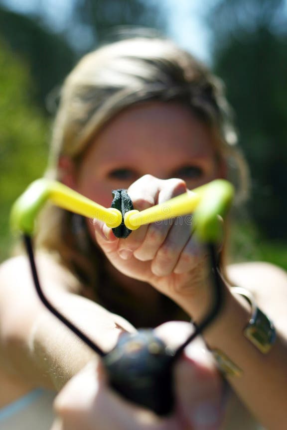 Sling shot stock image. Image of sling, weapon, launch, holding - 92529