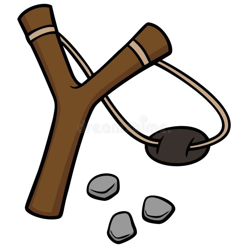 Cartoon Slingshot Stock Illustrations – 492 Cartoon Slingshot Stock ...