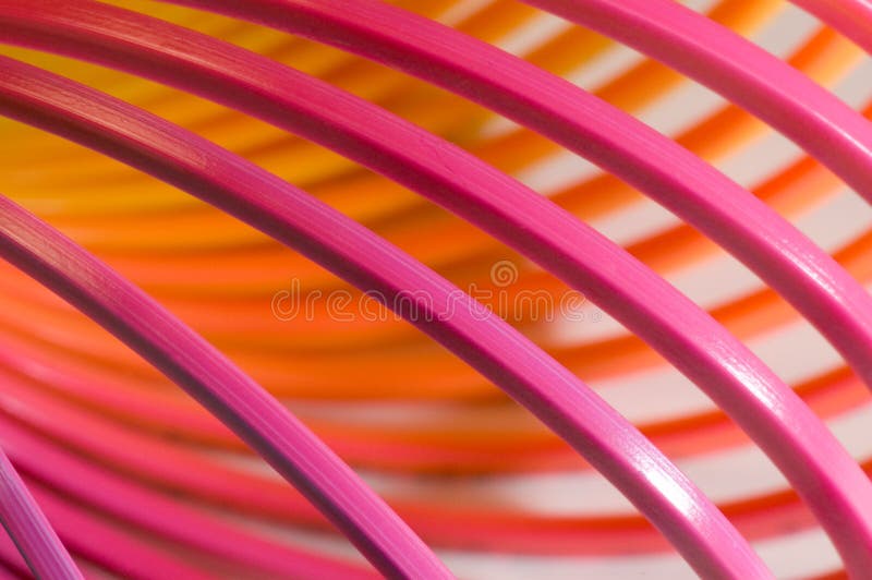 Slinky editorial photo. Image of macro, abstract, orange - 438456
