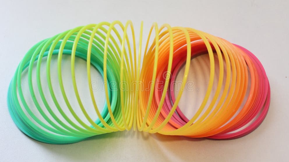 Slinky Rainbow editorial stock image. Image of snake - 49827869