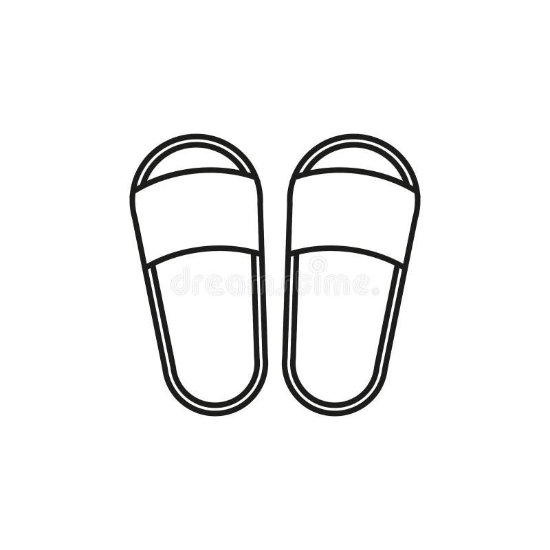 Simple Slipper Stock Illustrations – 1,570 Simple Slipper Stock ...