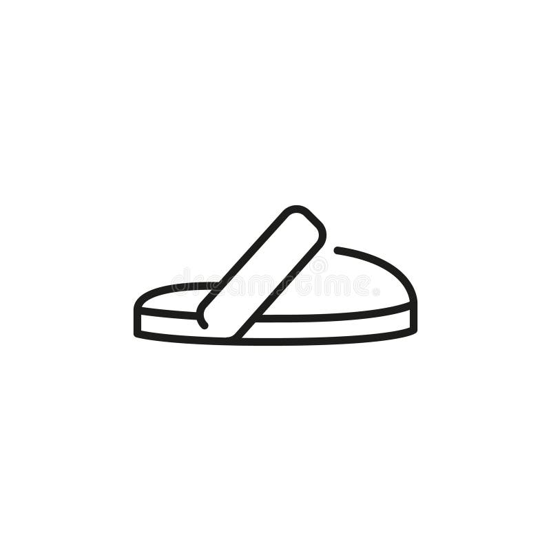 Slipper icon stock illustration. Illustration of apparel - 326884517