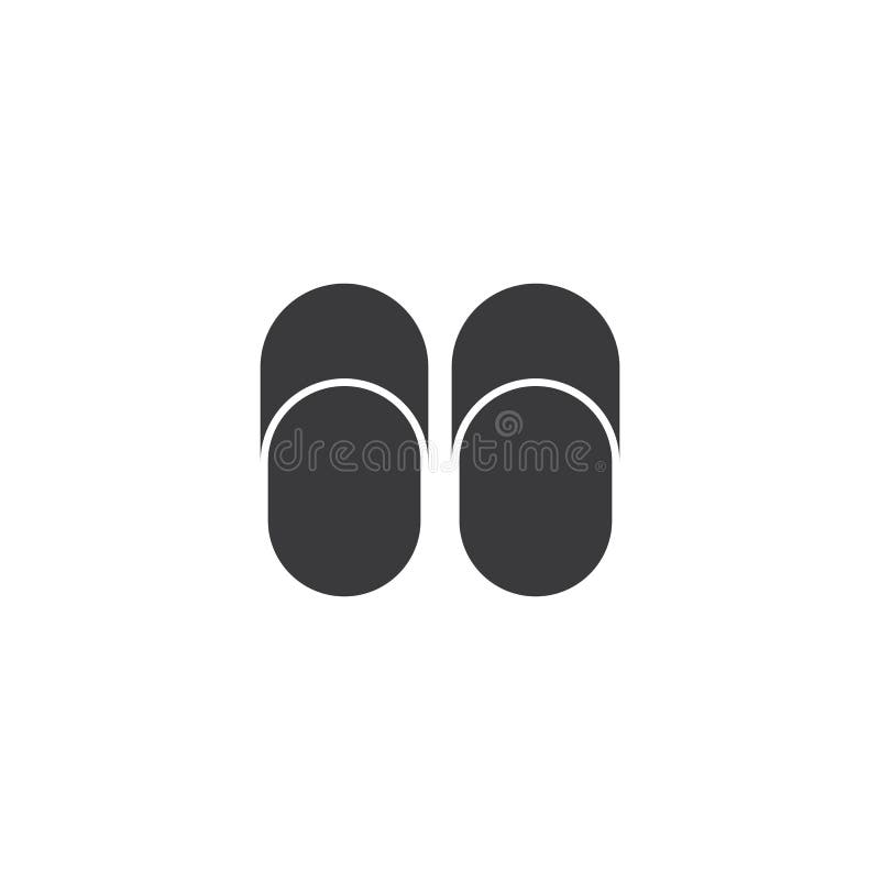Slipper icon stock vector. Illustration of footwear - 182662533