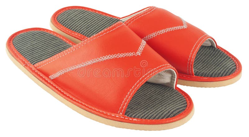 Slippers stock photo. Image of couple, pretty, domestic - 25526036