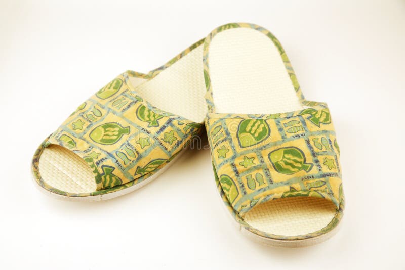 Slippers for use indoors stock photo. Image of cloth, comfort - 6205290