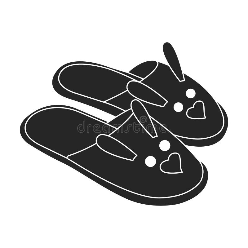Pajama Slippers Icon Stock Illustrations – 131 Pajama Slippers Icon ...