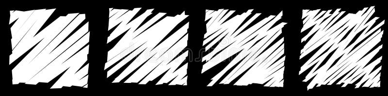 Slit, Slash, Fracture Texture Effect Element Stock Vector ...