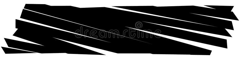 Slit, Slash, Fracture Texture Effect Element Stock Vector ...