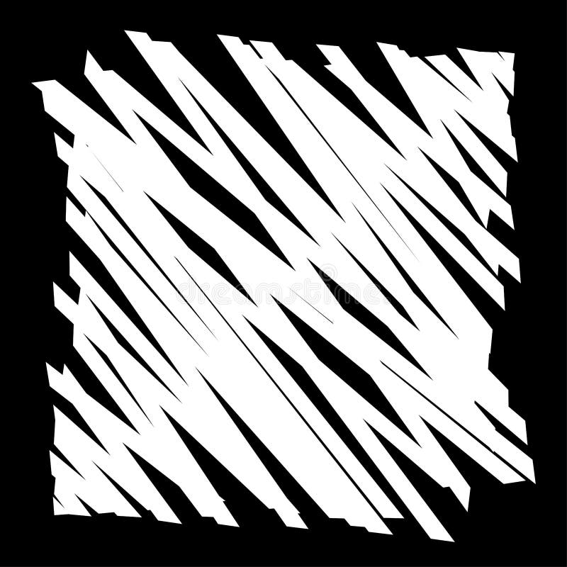 Slit, Slash, Fracture Texture Effect Element Stock Vector ...