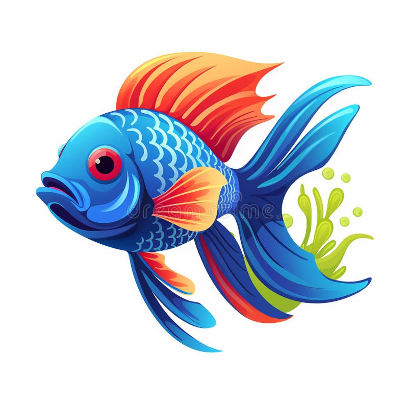 Slithering Moray Eel Hiding in a Cave Stock Illustration - Illustration ...