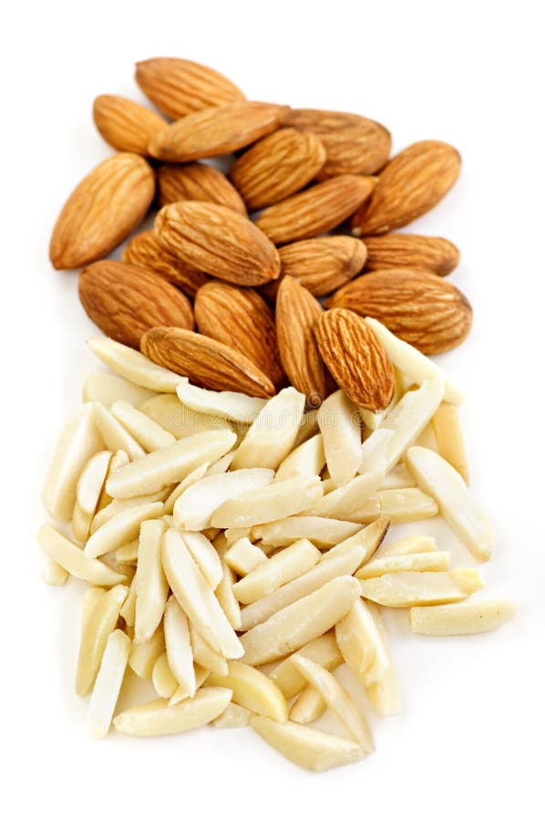 Almonds stock photo. Image of nutty, pile, nutrition, bowl - 8120418