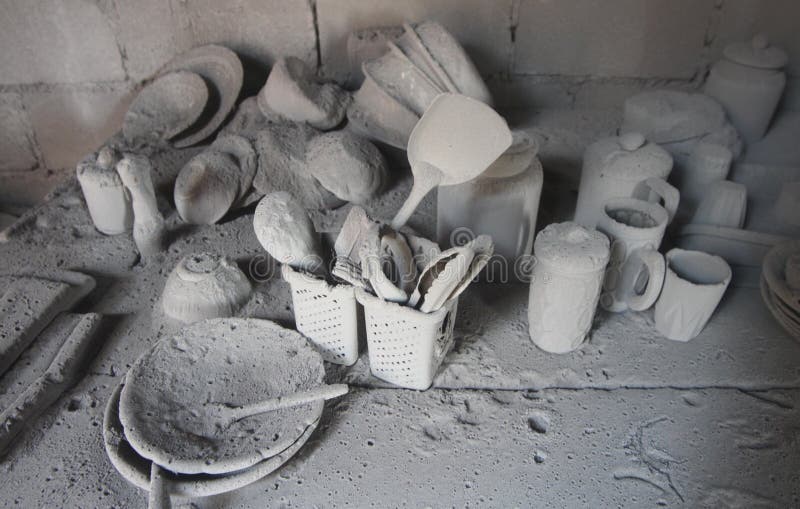 Sloot Het Stof Van Vulkanisch in Redactionele Stock Afbeelding - Image ...