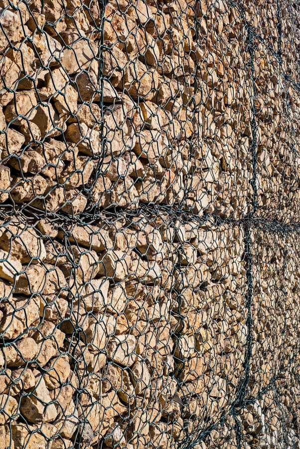 Slope and Earth Retention Wall Management Stock Photo - Image of hill ...