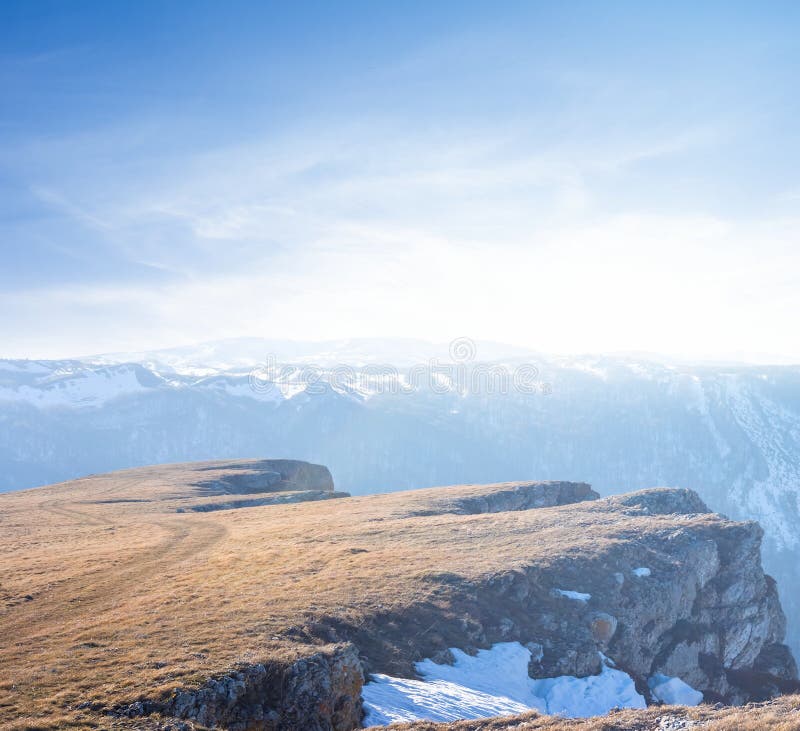 Mount Slope at the Early Morning Stock Photo - Image of magnificent ...