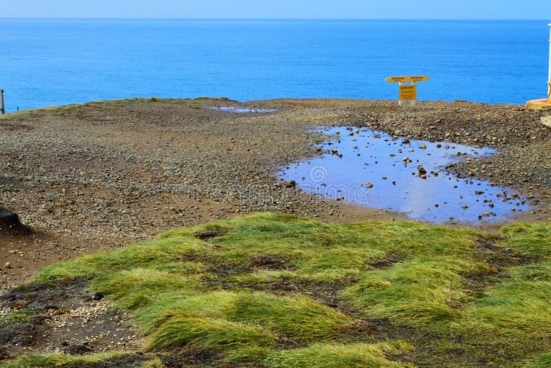 Slope Point stock photo. Image of horizon, nature, blue - 28190536