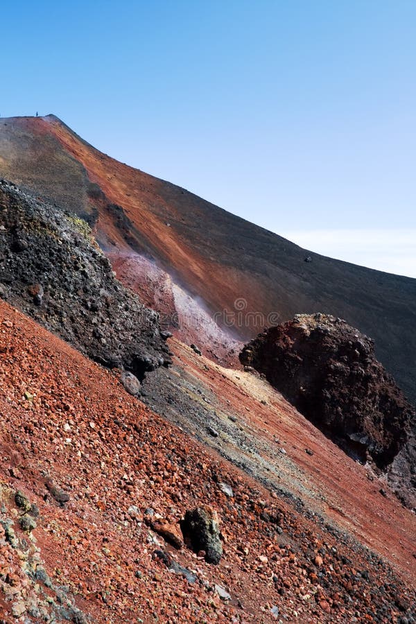 Slope of volcano stock photo. Image of volcanic, scenic - 11126062