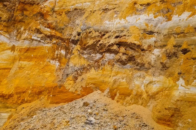 Slopes are a Quarry with a Rock Containing Gold. Searching for G Stock ...