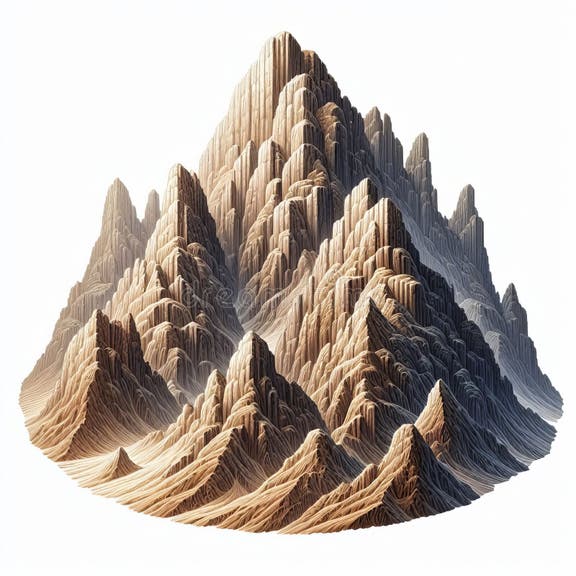 Sloping Cliff a Gently Sloping Cliff that Gradually Ascends F Stock ...