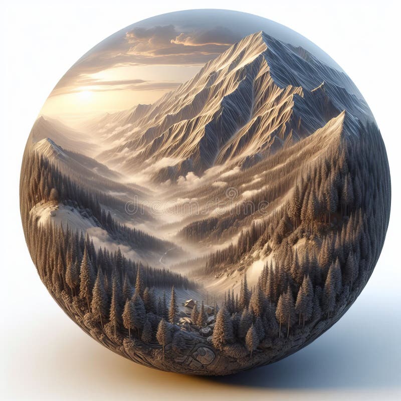 Sloping Cliff a Gently Sloping Cliff that Gradually Ascends Fr Stock ...