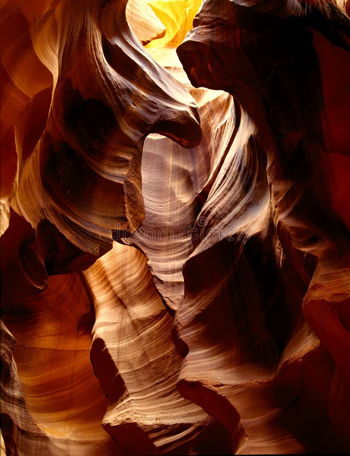 Slot Canyon Texture, Design and Light Stock Photo - Image of rock ...